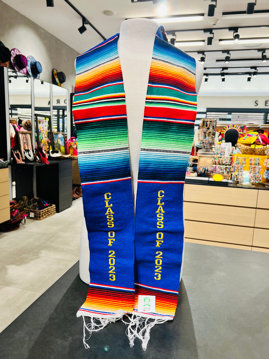 Class Of 2023 Sarape Stole – Azul Mexican Boutique